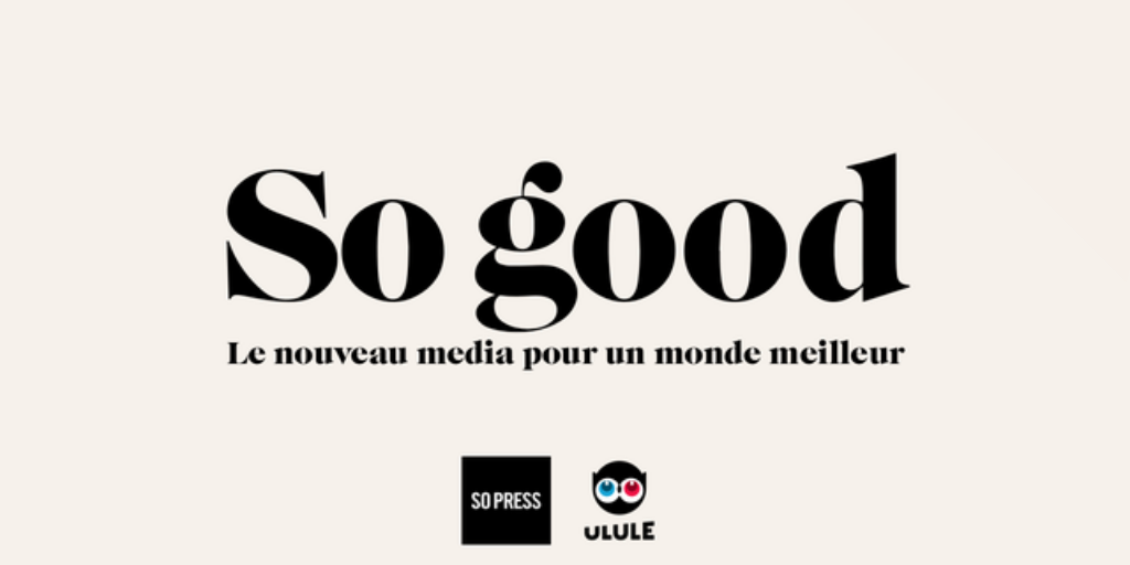 So Good le nouveau trimestriel qui fait bouger les lignes - Culture RP