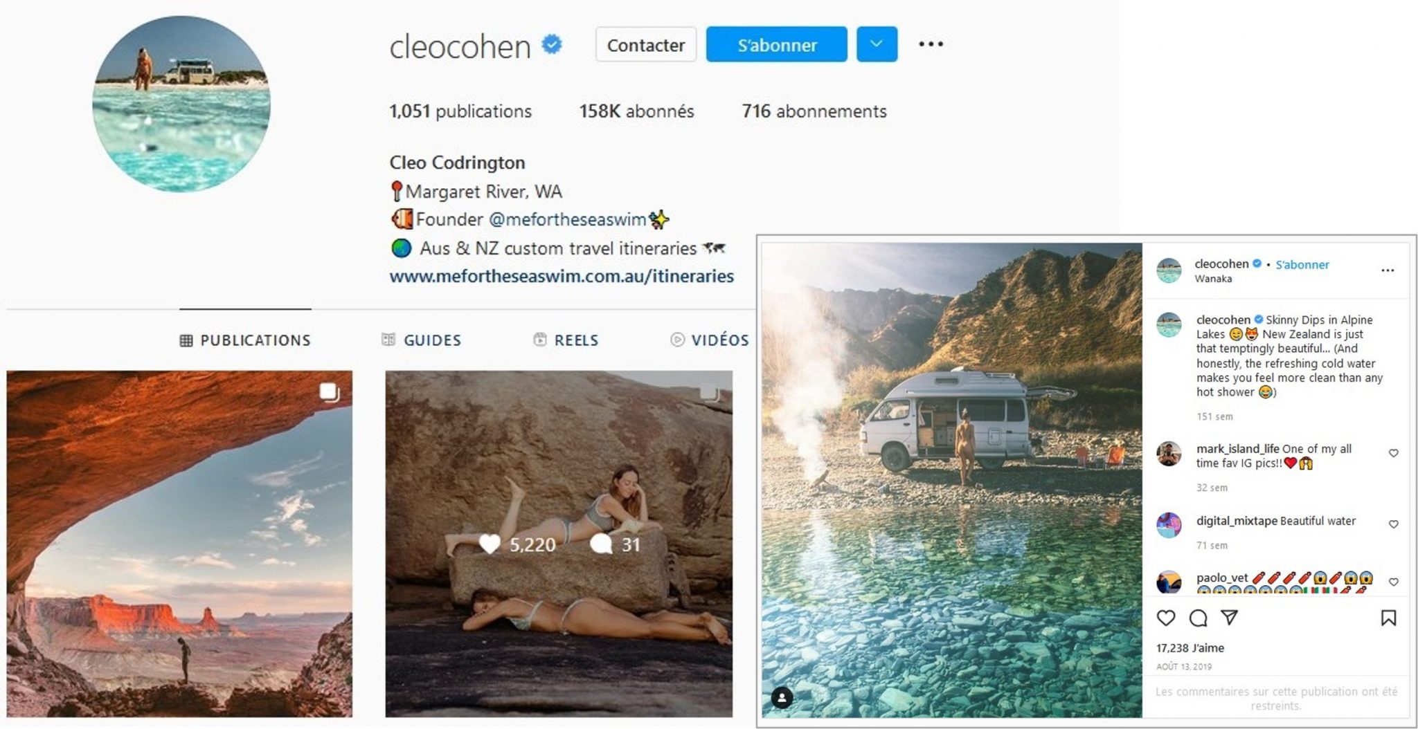 Tops 10 des influenceurs de la Vanlife - Culture RP