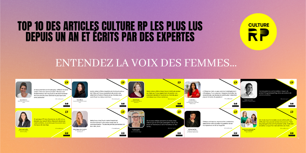 Top 10 des articles Culture RP les plus lus depuis un an et écrits par ...